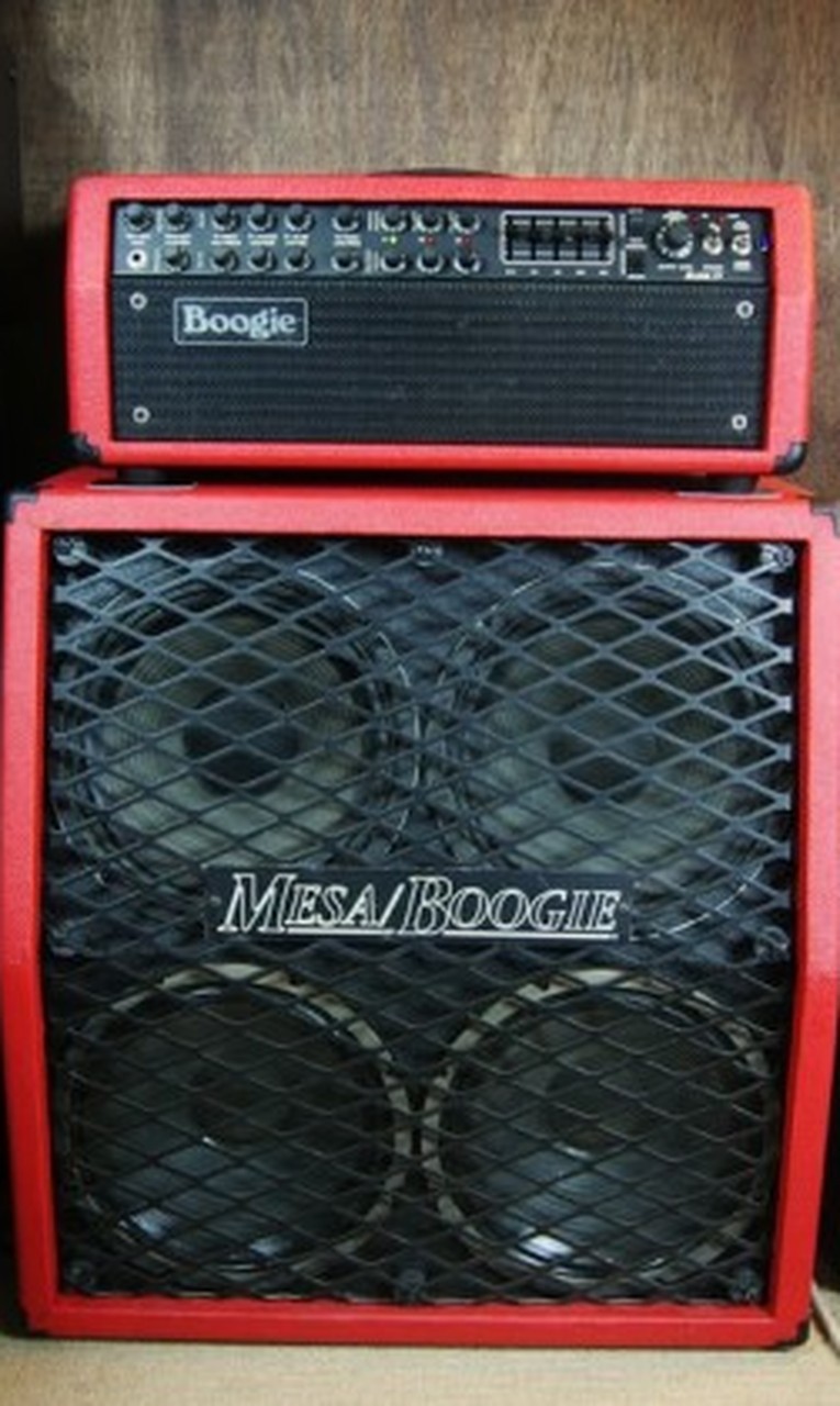 Mesa Boogie Half Stack Custom Red Mark IV (Cab + Head)