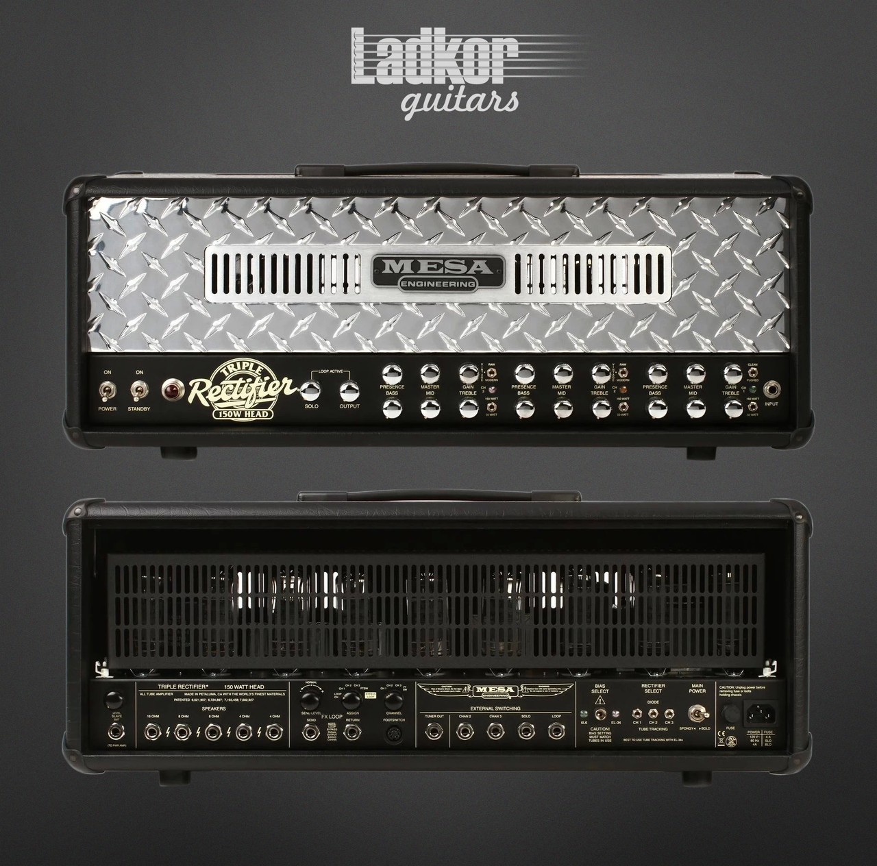 2017 Mesa Boogie Triple Rectifier Solo Head 150 Multi-Watt NEW