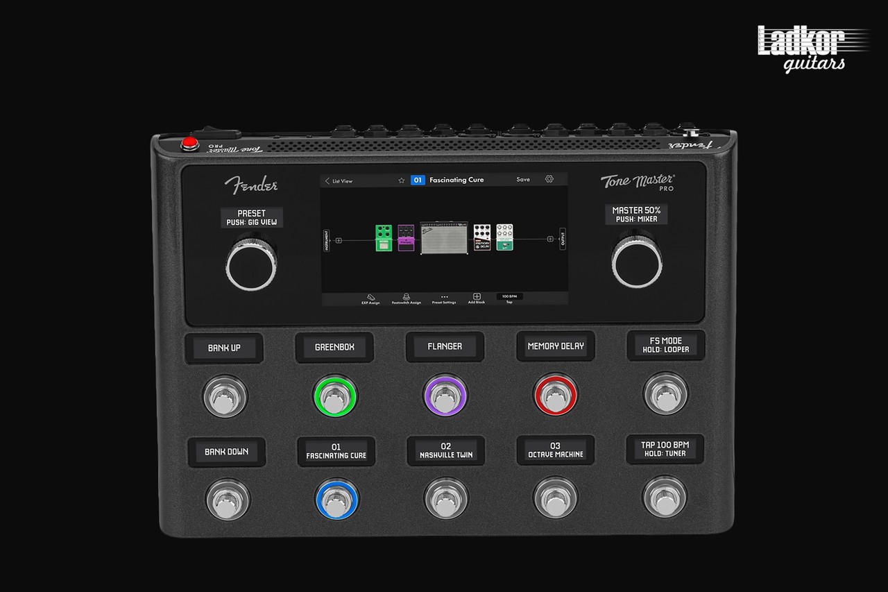 Fender Tone Master Pro Amp Modeler FX Processor NEW